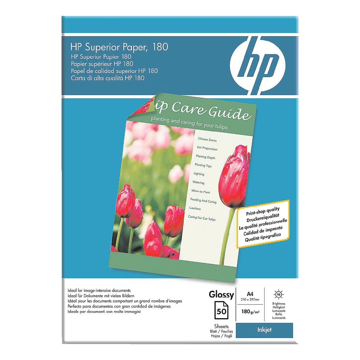 HP Hewlett Packard InkJet-Papier »HP Superior Paper 180 glossy« - Bei ...