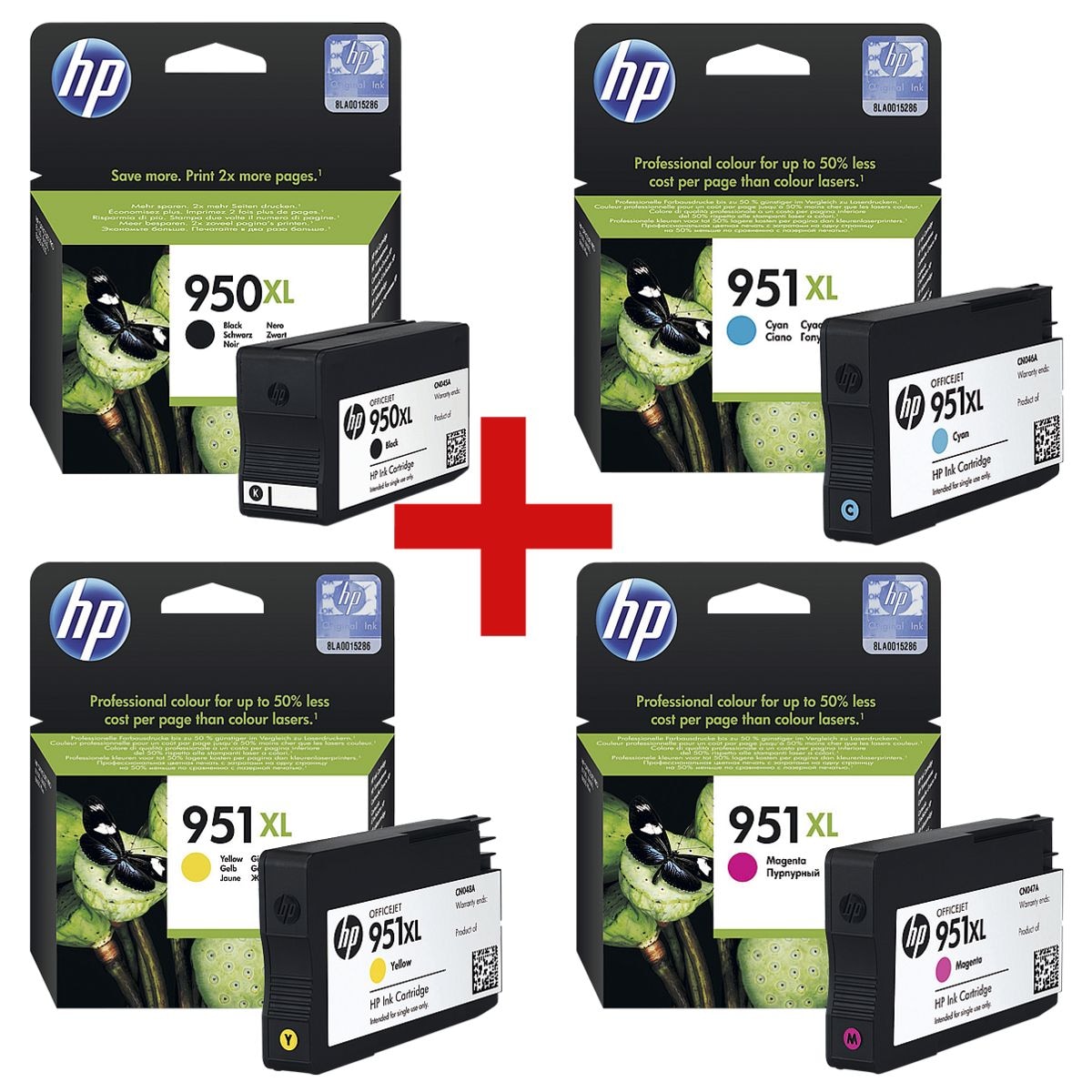 HP Tintenpatrone HP 950XL + HP 951XL Multipack - HP C2P43AE, Bei OTTO ... HP Tintenpatrone HP 950XL + HP 951XL Multipack - HP C2P43AE, Bei OTTO ...