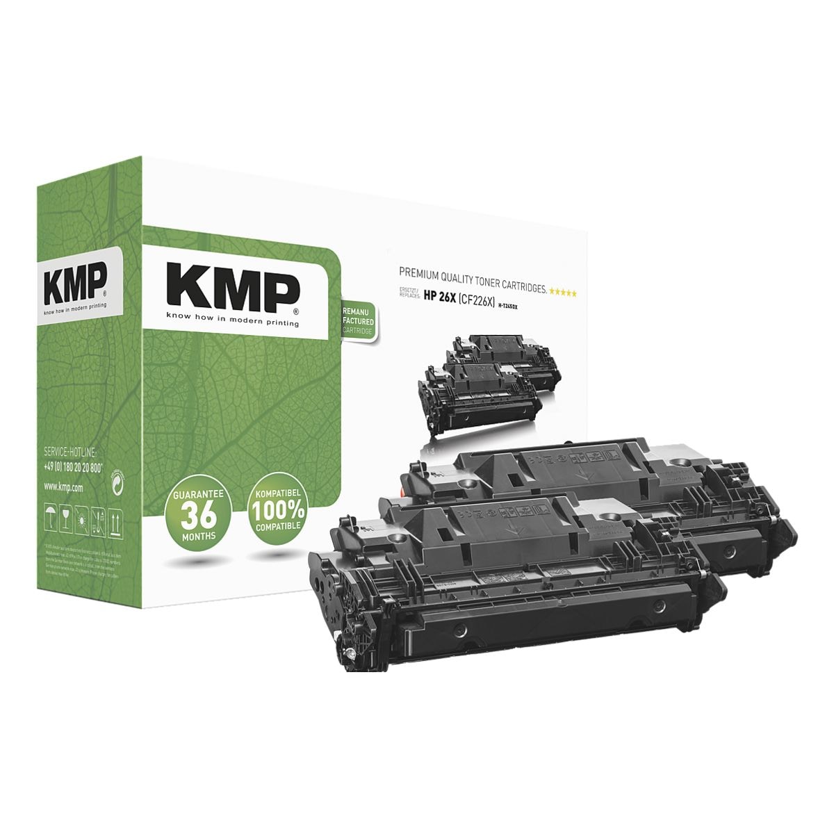 KMP Doppelpack Toner ersetzt »HP 26X (CF226XD)« - Bei OTTO Office ...