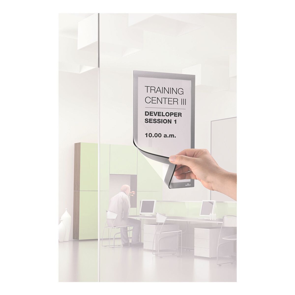 Durable Info-Rahmen DIN A4 »Duraframe 4872« selbstklebend mit ...